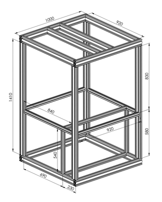 Delta X S Frame – DeltaX Robotics Store